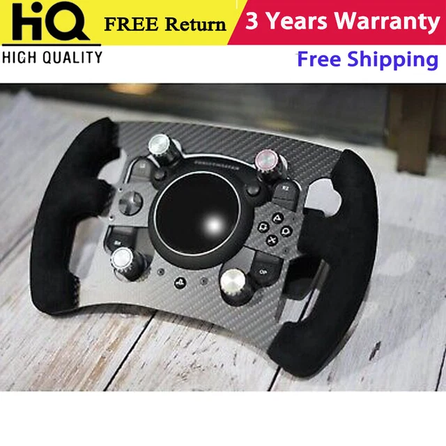 SIM RACING STEERING Wheel PC Gaming Racing Wheel w/ Suede Grip for ...