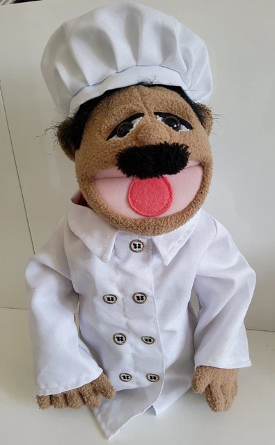 MELISSA AND DOUG - Chef Puppet, Plush, Hand and Rod Puppets, (AKA Chef ...