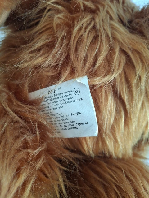 1980S ALF Alien Life Form Soft Plush Toy £10.78 - PicClick UK