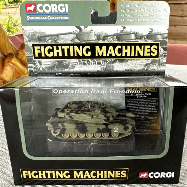 CORGI CS90286 Fighting Machines-M1 Abrams Tank - Operation Iraqi ...
