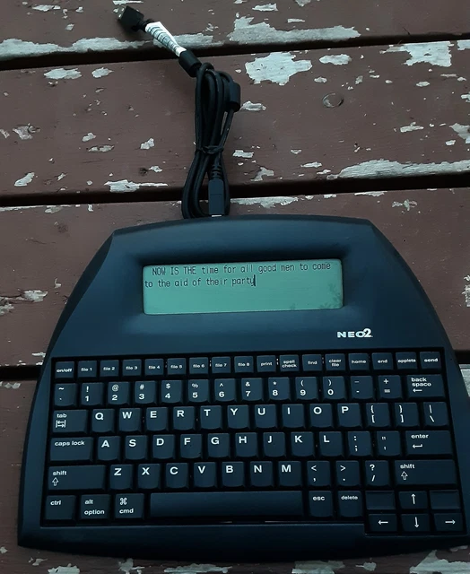 ALPHASMART NEO2 PORTABLE Keyboard Word Processor/Typewriter $99.99 ...
