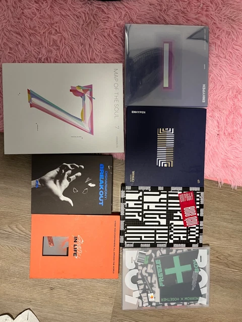 7 BRAND NEW kpop albums includes photocards $130.00 - PicClick CA