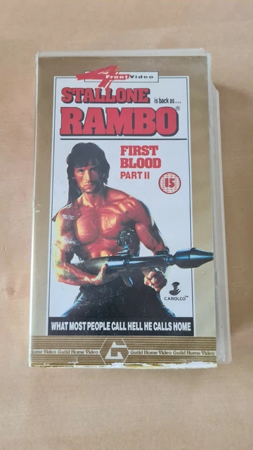 RAMBO FIRST BLOOD Part II - VHS EUR 1,72 - PicClick FR