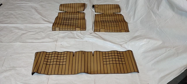KIT SET TEPPICH Matte Auto Opel Kadett Coupe Gummi Original Oldtimer ...
