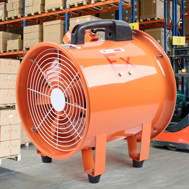 (EX) EXPLOSION-PROOF AXIAL Fan Extractor for Spray booth Paint fumes ...