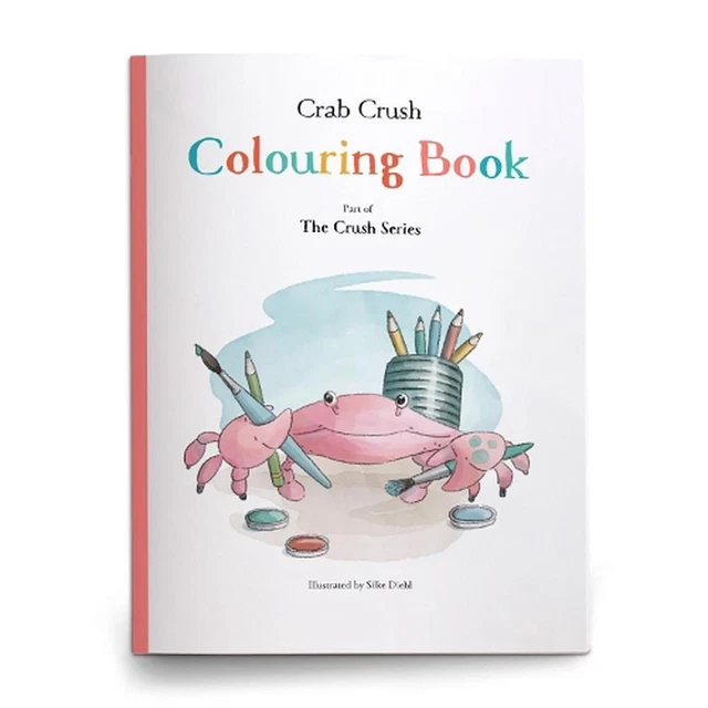 CRAB CRUSH COLOURING Book by Silke Diehl (English) Paperback Book £10. ...