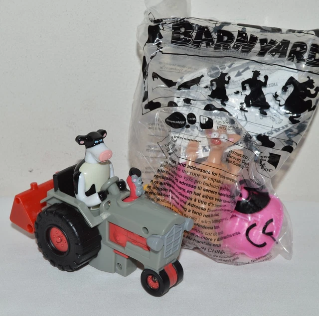 KFC - Barnyard - Movie Toy - Otis & Tractor - Kfc -Freddy's Parasail ...