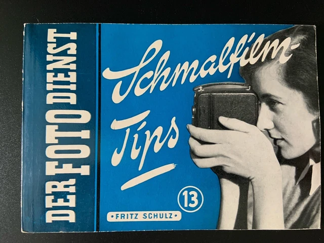 DER FOTODIENST BÜCHLEIN Heft Nr. 13 "Schmalfilm Tips" Kamera vintage sehr gut EUR 9,99 - PicClick DE
