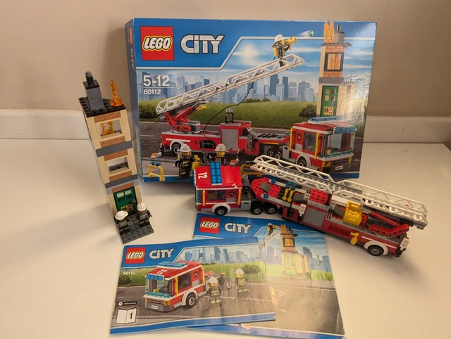 LEGO CITY 60112 Fire Engine Retired with box and instruction see ...
