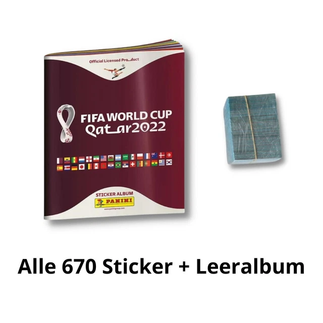 PANINI COUPE DU Monde 2022 Coupe du Monde Qatar autocollant au choix ...