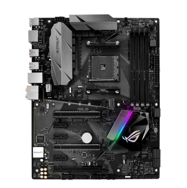 ASUS ROG STRIX B350-F Gaming Motherboard Amd B350 Am4 Atx Memory Up To ...