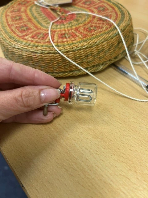 BODO HENNIG MINIATURE Dolls House Red Food Mixer Vintage Pre owned £70. ...