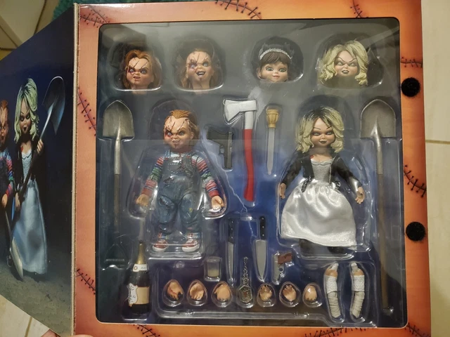 Neca Bride Of Chucky Ultimate Chucky And Tiffany Action Figure Model 2