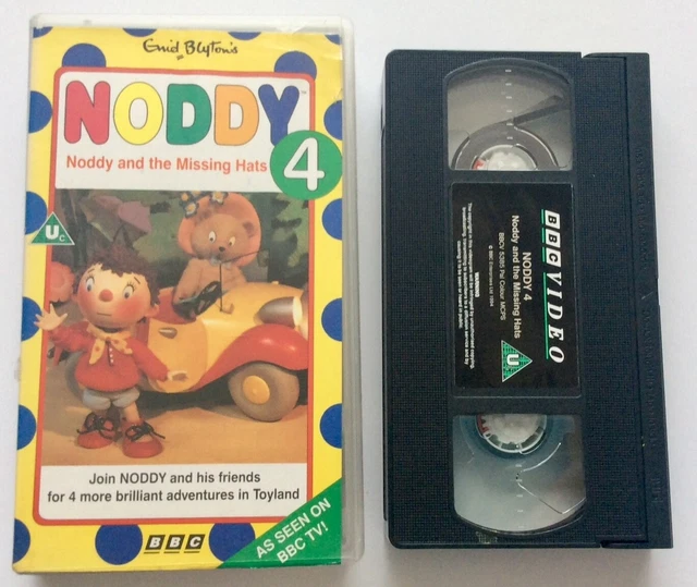 VHS -NODDY 4: And The Missing Hats- Bbc Kids Childrens Favourites Video ...