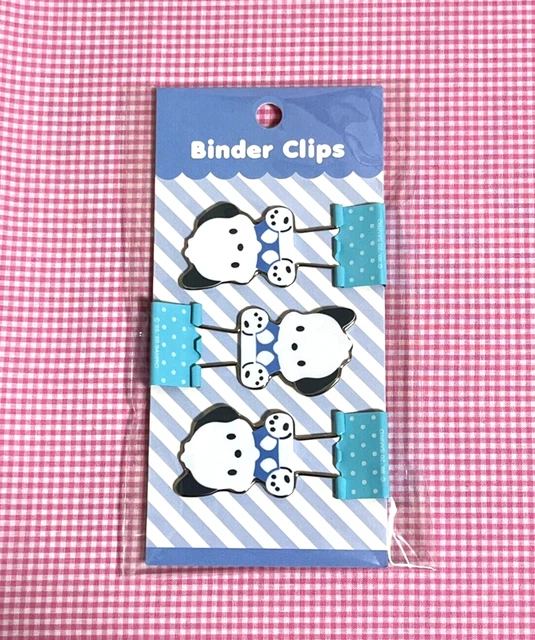 POCHACCO SANRIO OFFICIAL Binder Clip Set Sheet 2020 Japan Anime £12.30 ...