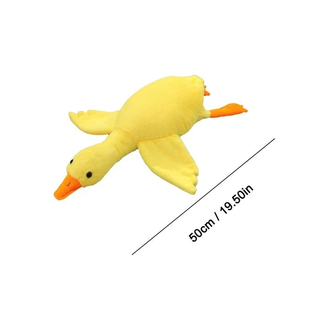 50CM BIG WHITE Goose Plush Toy Soft Stuffed Animal Pillow; Huge Duck ...