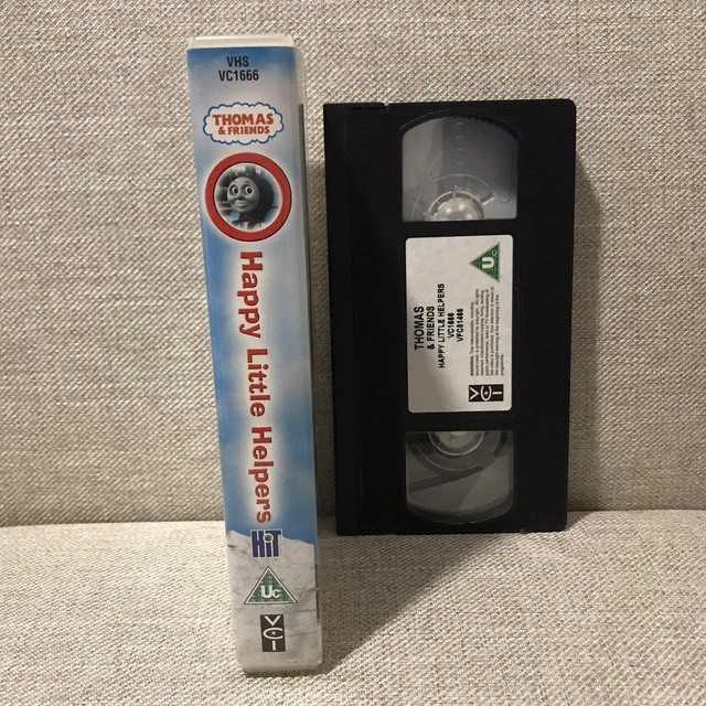 THOMAS THE TANK Engine And Friends - Vhs Video - Happy Little Helpers ...