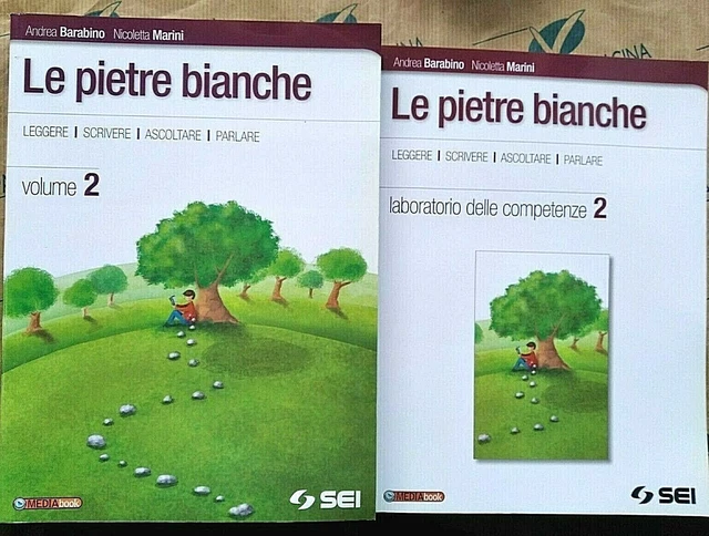 LE PIETRE BIANCHE VOL.2 (IN 2 TOMI senza LETTERATURA)- A.BARABINO N.MARINI - SEI EUR 8,90 ...