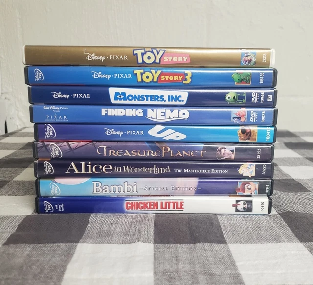 DISNEY/PIXAR MOVIES (9 DVD Lot) Bambi, Monsters Inc, Nemo, Toy Story, Up £9.90 - PicClick UK