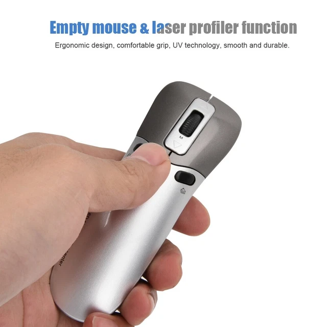PR-05 2.4G WIRELESS Air Mouse Pointer Presenter For Teaching Conferenc ...