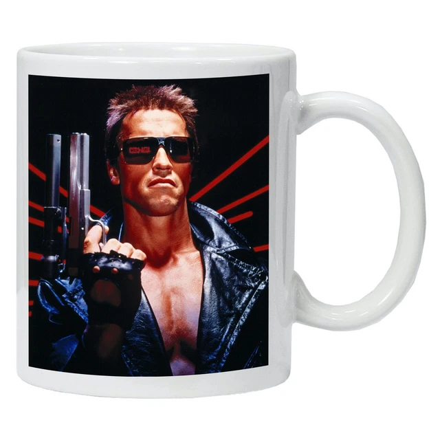 TERMINATOR ARNOLD SCHWARZENEGGER Personalised Mug Printed Coffee Tea ...