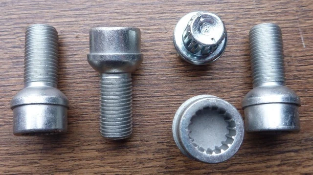 ORIGINAL VW RADSICHERUNG Felgenschloss Radschrauben Diebstahlhemmend ...