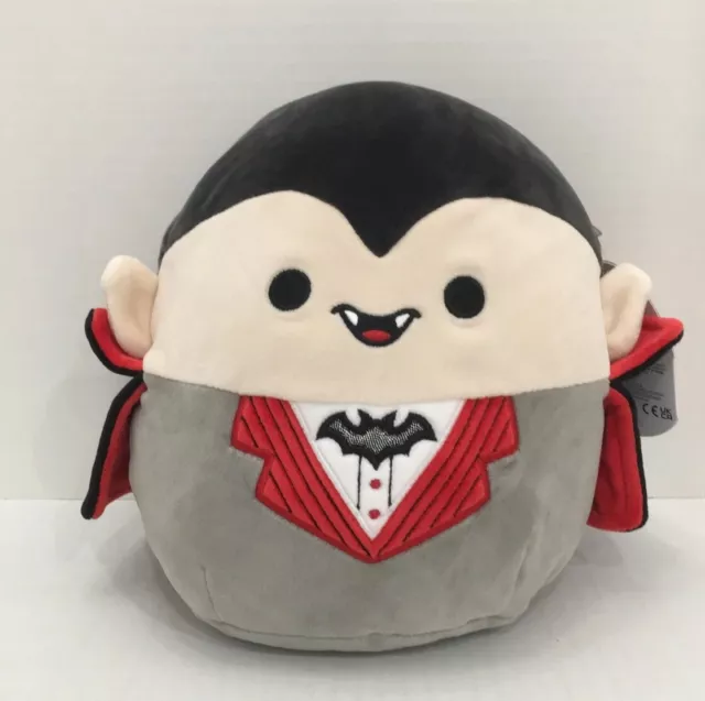 Nwt Squishmallow 2023 Dracula Vlad Vampire Kellytoy Plush Halloween 8