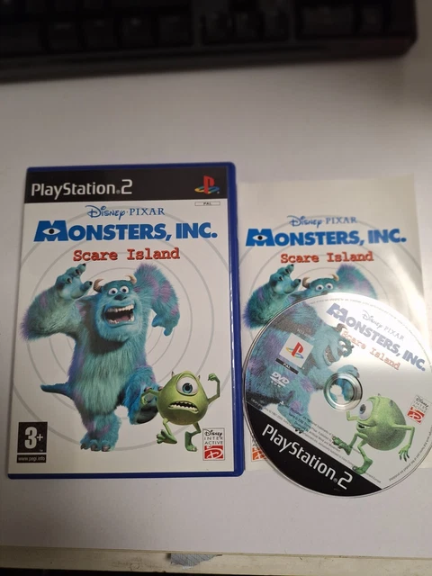 SONY PS2 PLAYSTATION 2 Monsters Inc Scare Island Game Complete with ...