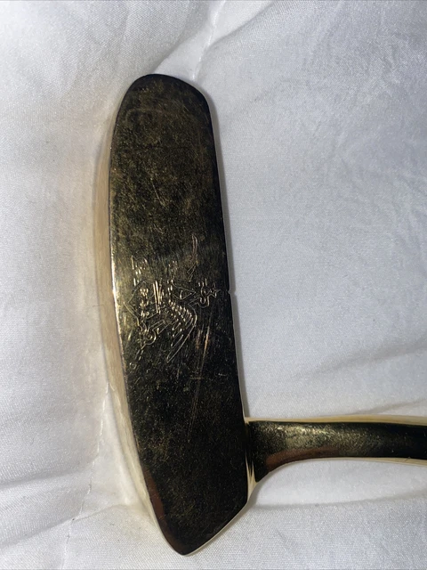 24K GOLD PLATED PUTTER RH PHOENIX PRO TOUR Anheuser Busch Emblem on ...