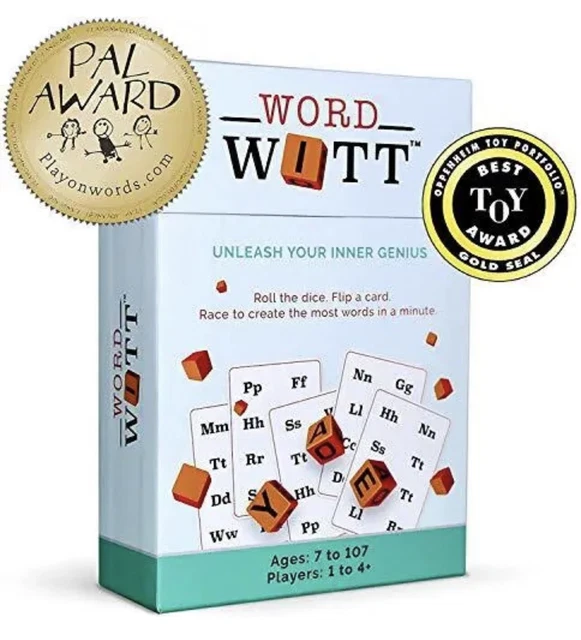 WORD WITT: THE Fast, Fun Dice Game for The Entire Family | Roll The ...