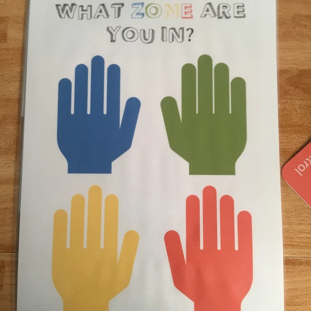 ZONES OF REGULATION Display Set - Calming Resource ASD ADHD SEND £8.00 ...