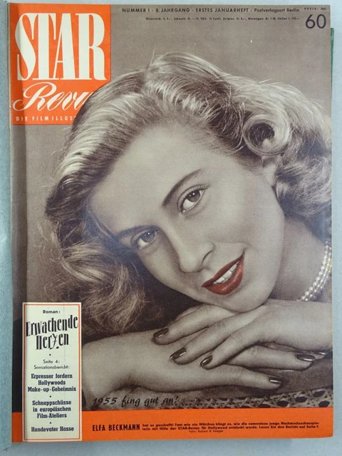 STAR-REVUE FILM-ILLUSTRIERTE JG. 8 - Zeitschrift Film Kino Unterhaltung ...