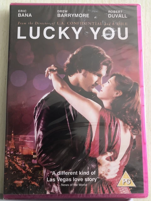 LUCKY YOU,,2004,ERIC BANA, Drew Barrymore,Region 2,New & Sealed Replay ...