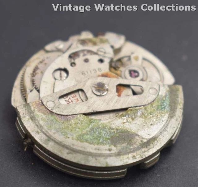 SEIKO 6119 AUTOMATIC Non Working Watch Movement For Parts/Repair Work O ...