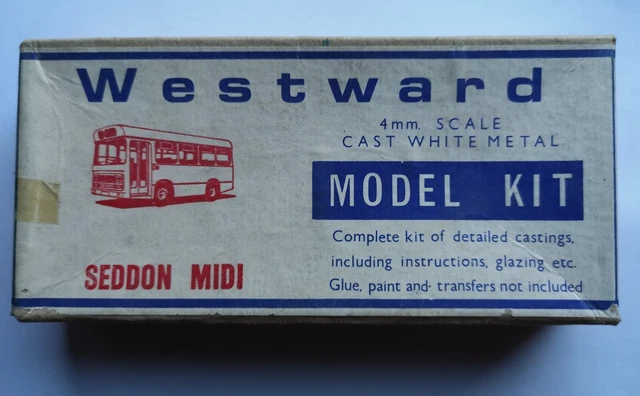 WESTWARD - SEDDON Midi - Meltallmodellbausatz, 1:76 (4mm), 70iger ...