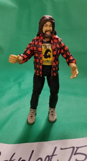 WWE CACTUS JACK Mick Foley WWF Titan Tron Live 1999 Jakks Pacific ...