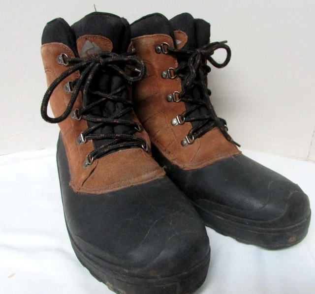 OZARK TRAIL MINOT Men's Waterproof 8" Hiking Boots Size 11 Leather Upper Lace up £18.20 ...