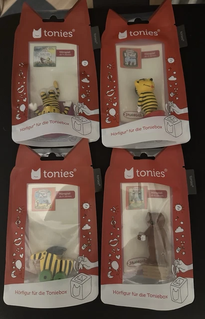 JANOSCH, TIGERENTE, TIGER, Bär - 4er Set - Tonies - Rarität - Selten ...