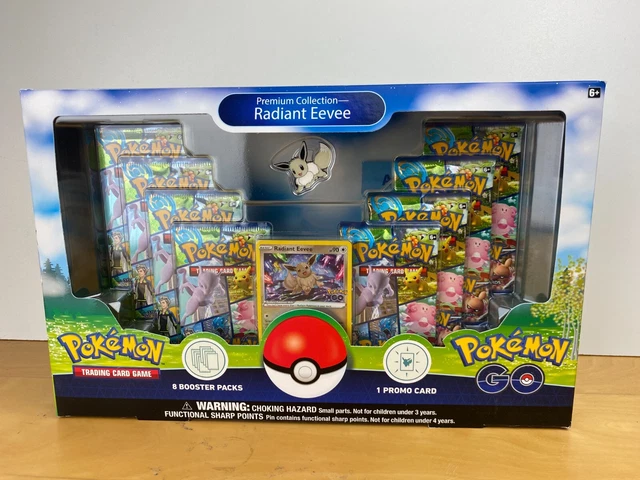POKÉMON GO TCG Premium Collection Radiant Eevee ENG Sealed with Promo ...