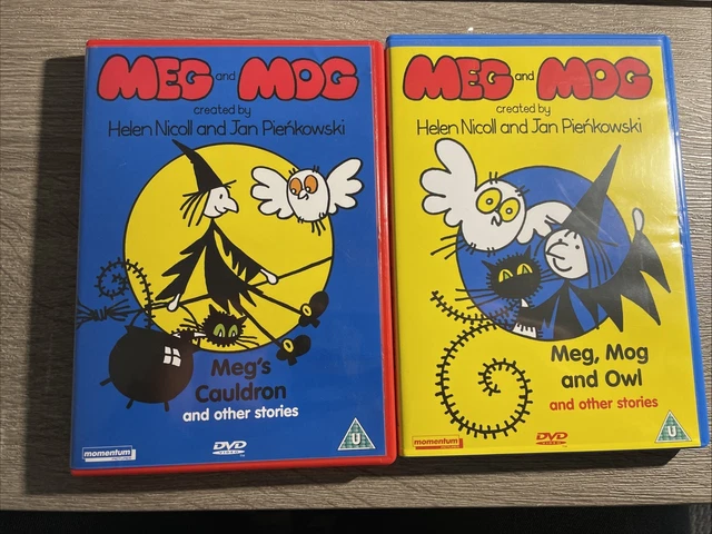 MEG AND MOG DVD Bundle : Meg's Cauldron & Meg, Mog & Owl : Children's ...