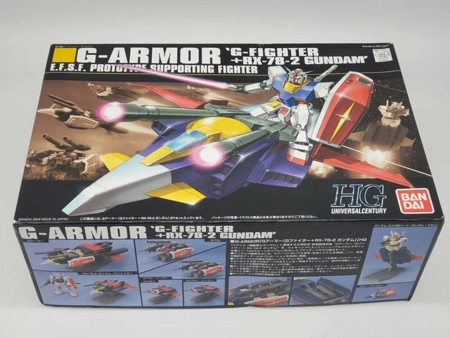 BANDAI HGUC G-ARMOR (G-Fighter + RX-78-2 Gundam) 1/144 Model Kit £38.00 ...
