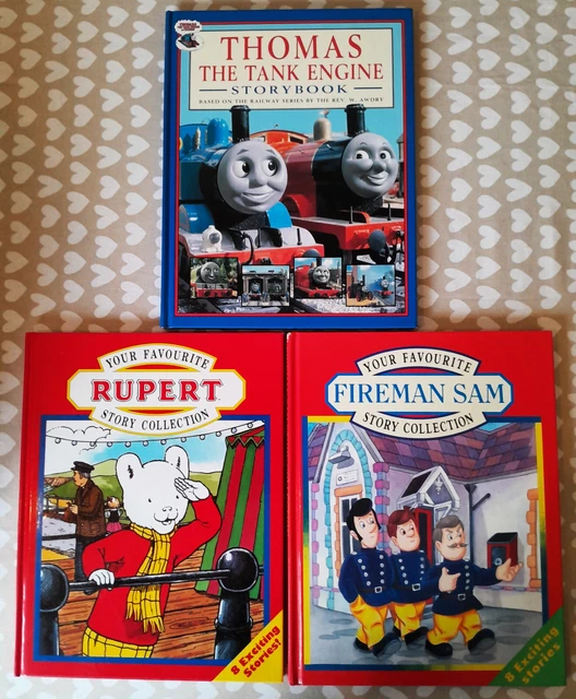 LOT OF 3X DEAN Hardcover Children's Storybooks (1990s) Fireman Sam ...