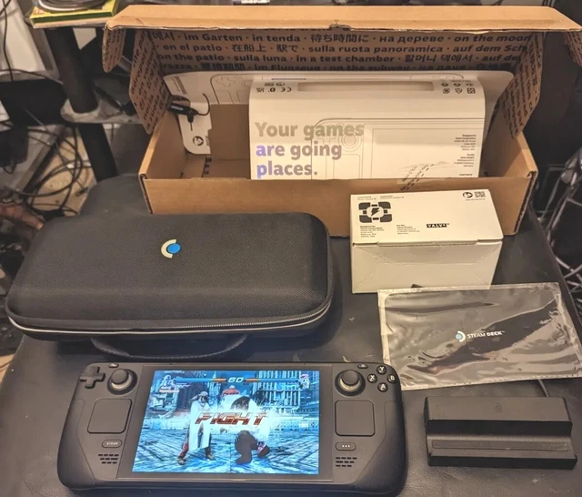 VALVE STEAM DECK **BOXED + FREE STEAM DOCK** 512GB Handheld Game ...