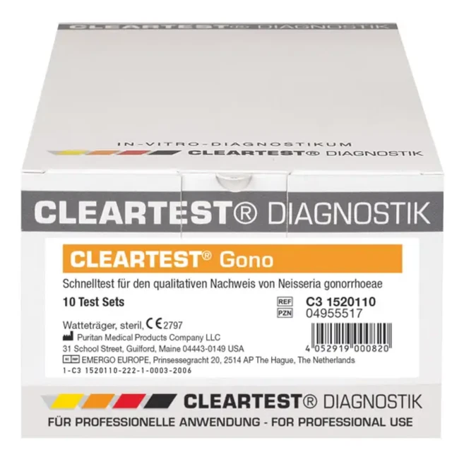 CLEARTEST® GONO | Schnelltest | Gonorrhoe Antigen Nachweis 5/10/25er ...