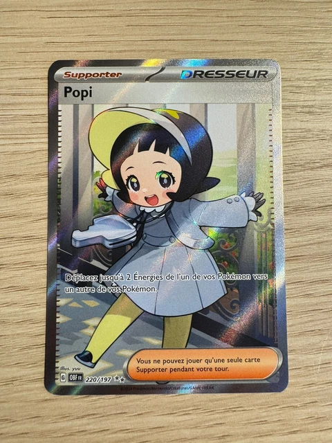 CARTE POKÉMON POPI 220/197 FA EV03 Flammes Obsidiennes NEUF FR EUR 5,00 ...