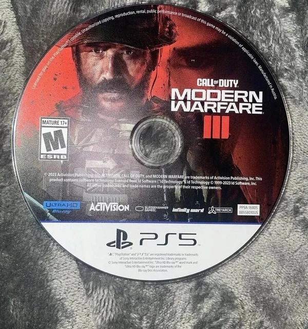 CALL OF DUTY modern warfare 3 ps5 Disc EUR 35,76 - PicClick FR