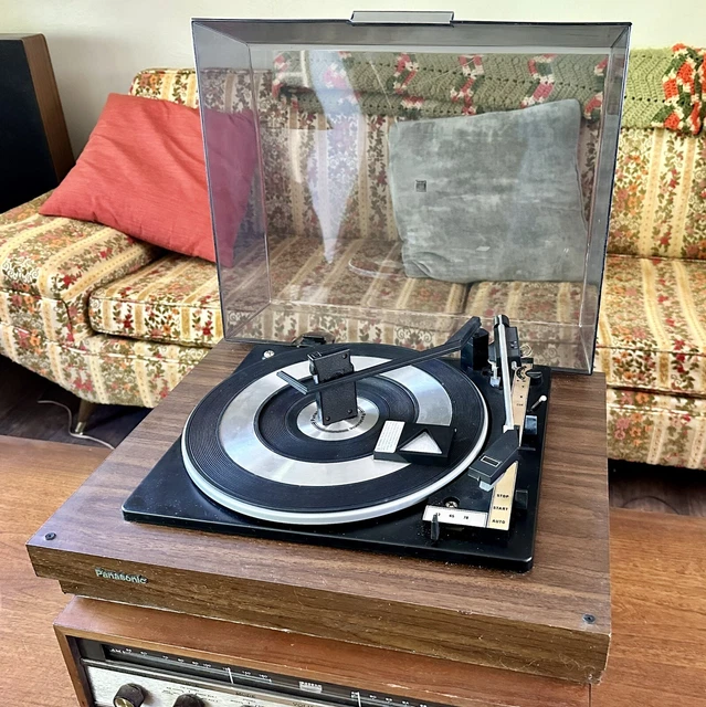 PANASONIC RECORD PLAYER BSR Turntable w/ Magnetic Cartridge Restored ...