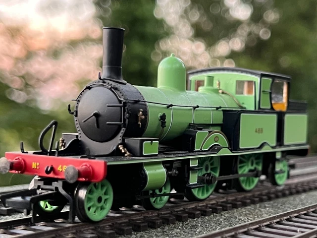 HORNBY ADAMS RADIAL Tank 0415 4-4-2T LSWR Pea Green R3335, excellent ...