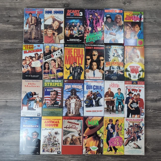 THE ULTIMATE COMEDY VHS Collection 24 Films 80's 90's Tested Funny ...