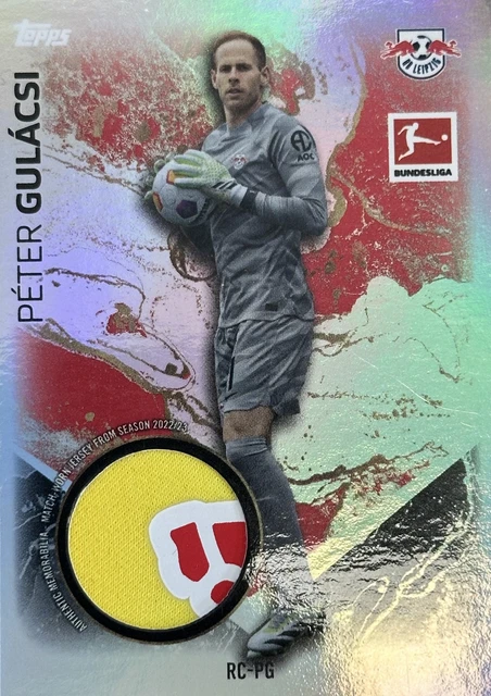 MATCH ATTAX BUNDESLIGA 2023 2024 RC-PG Péter Gulácsi Relic Card £83.48 ...